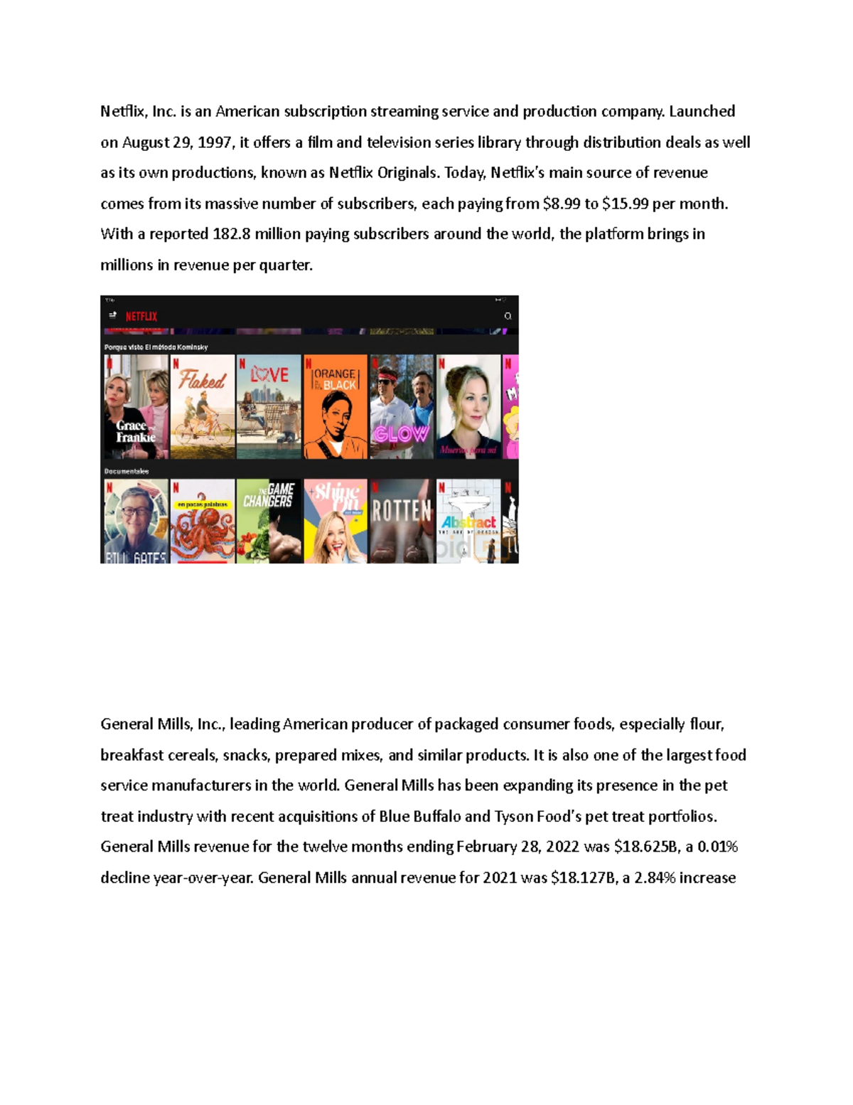 Stock market project - ballin - Netflix, Inc. is an American ...