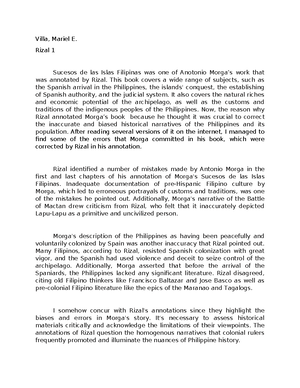 Pluma - José Rizal's Life, Works, and Relationships in Detail Full Name ...