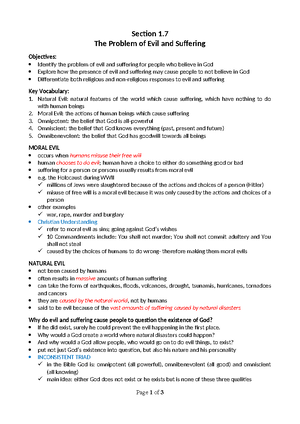 Section 1.3 - Selfishness, Greed, Ignorance & Sin - Section 1 ...