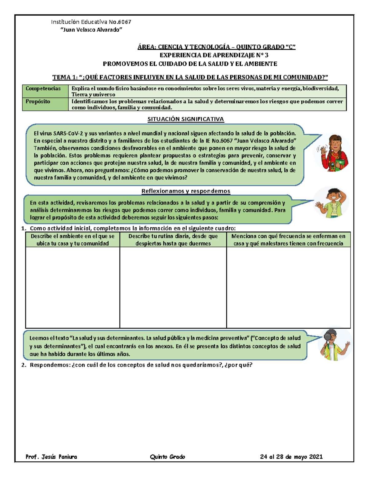 Exp 3 act 2 tema 1quinto - tareita - Taller de Programación Concurrente - Studocu