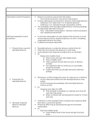 Chapter 3.graphing behavior and measuring change - Ch. 3: Graphing Behavior and Measuring Change ...