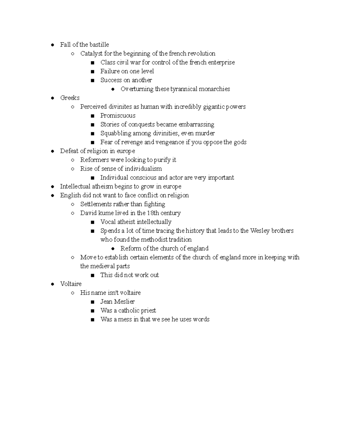 11 6 18 - The fall of Bastille and the Greeks - Fall of the bastille ...