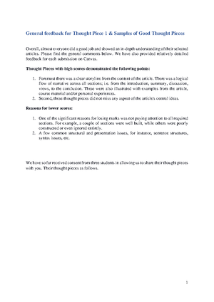 IQTT5111Ea THE - Past paper for introduction to quantitative thinking techniques - MODULE NAME ...