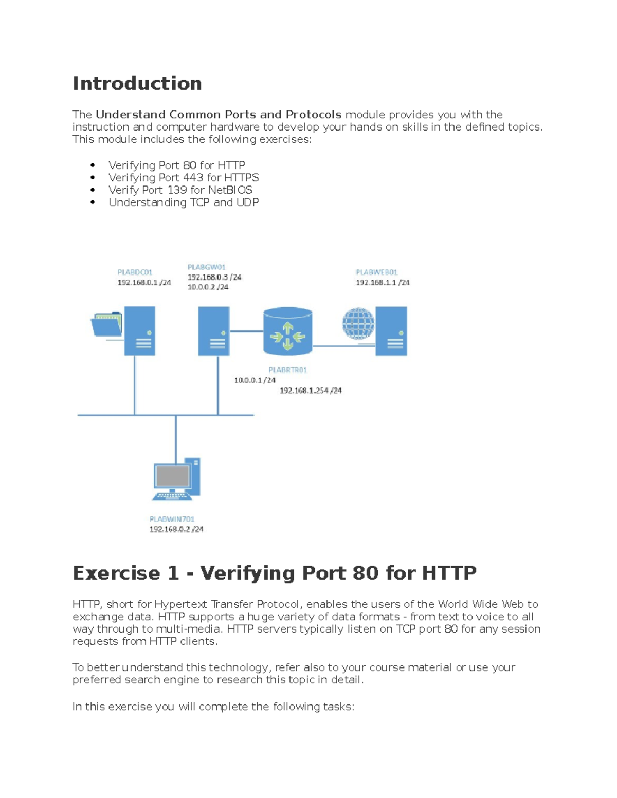 Wire Shark, Edit Fire Wall, Port 80, 443, 139, TCP and UDP - Introduction The Understand Common ...