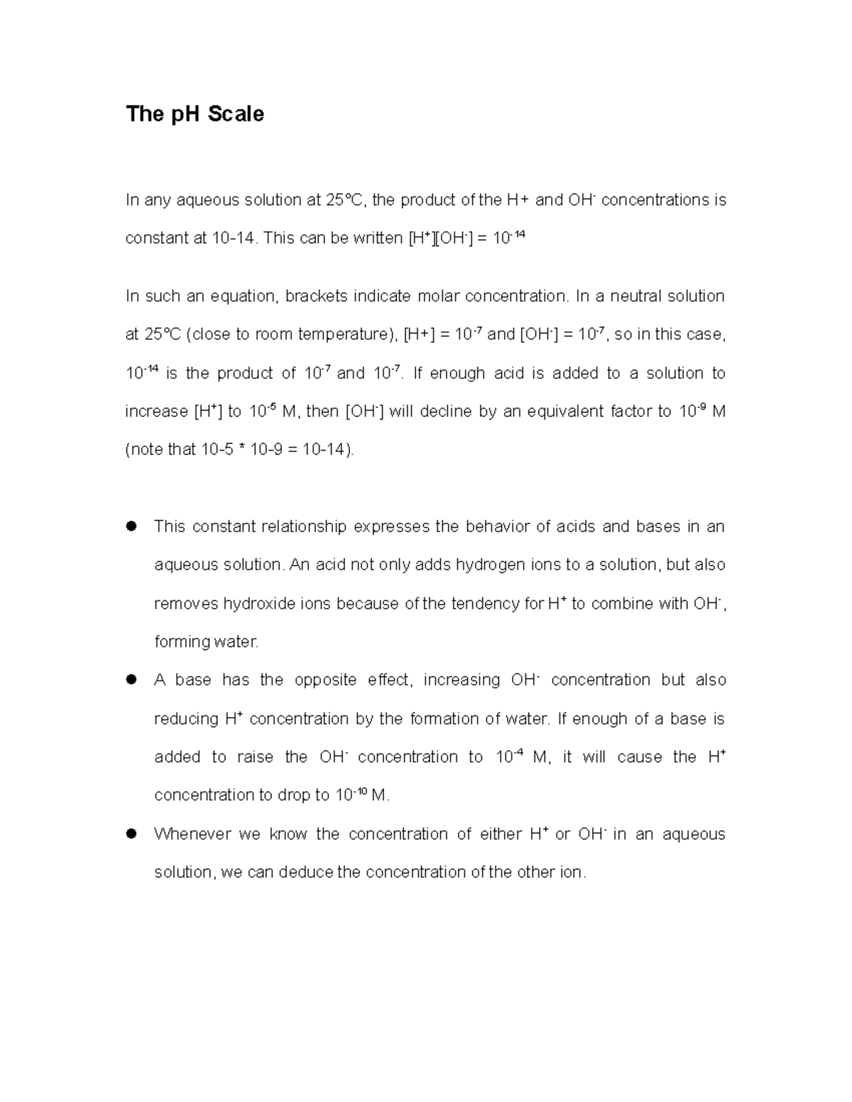 The pH Scale-measure of how acidic or basic a substance or solution is ...