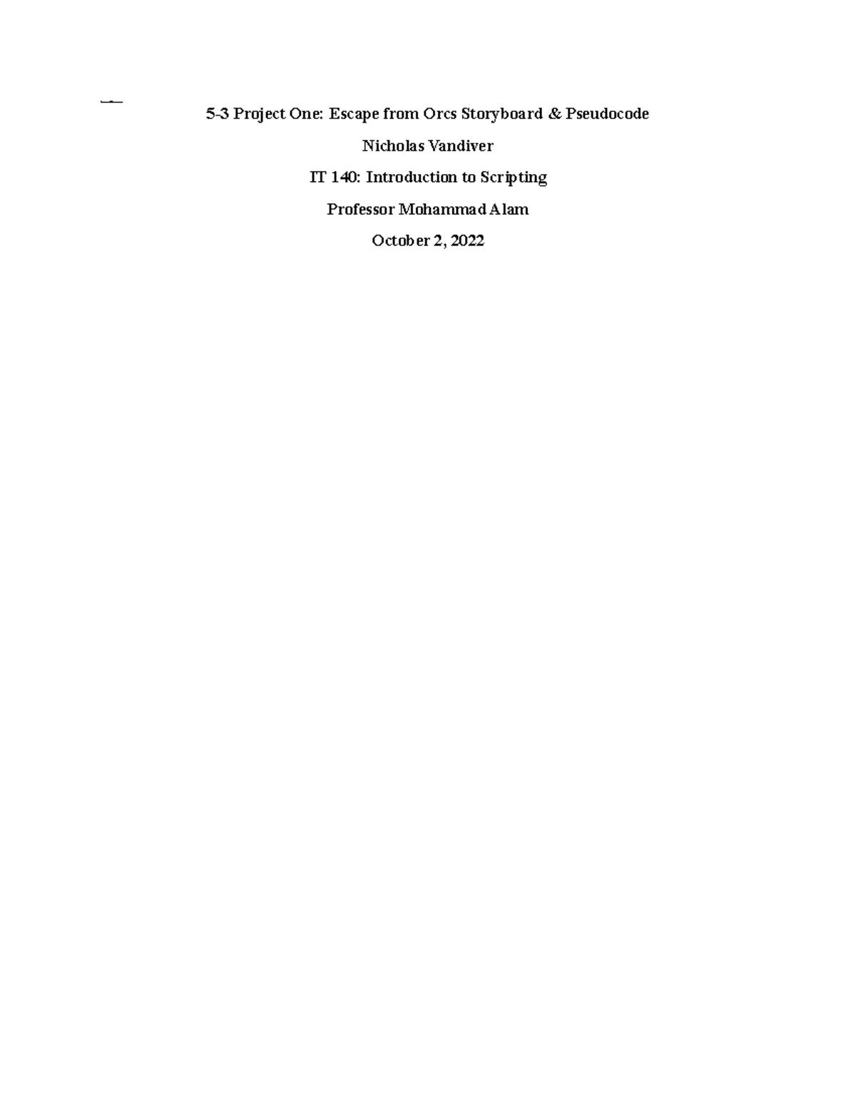 5-3 project assignment - Powered by TCPDF (tcpdf) 5-3 Project One ...