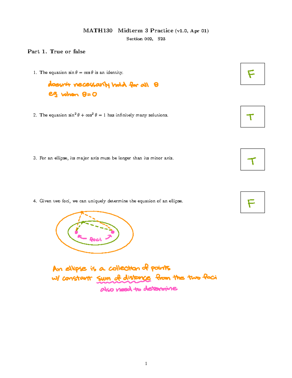 S23 130 practice midterm 3 0401 solutions w background 2 - MATH130 Midterm 3 Practice Section ...