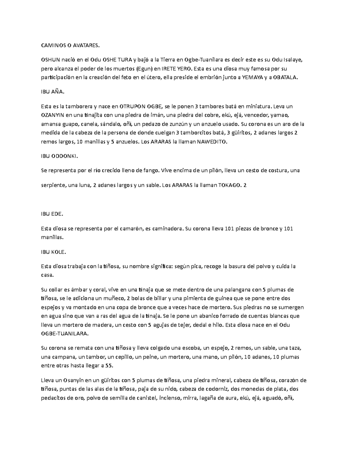 Caminos de inle abata - tópicos especiais em informática - Instituto ...