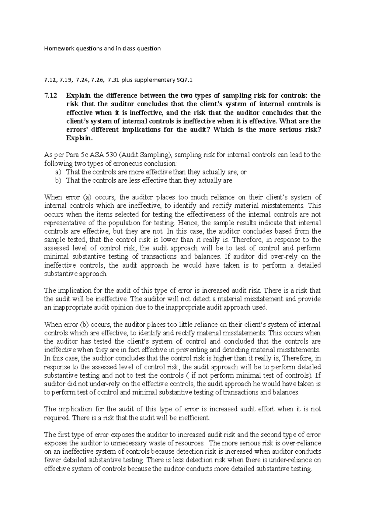 Homework Solutions for upload - Homework questions and in class ...