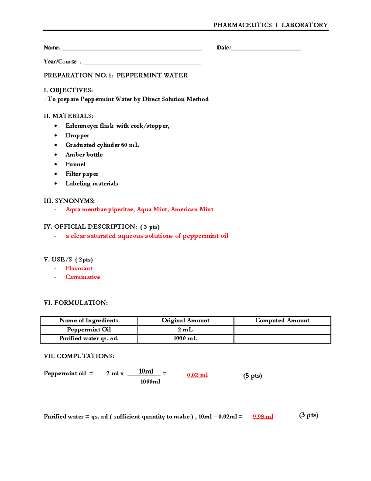 POST LAB 1 AND 2 - Activity - Name ...