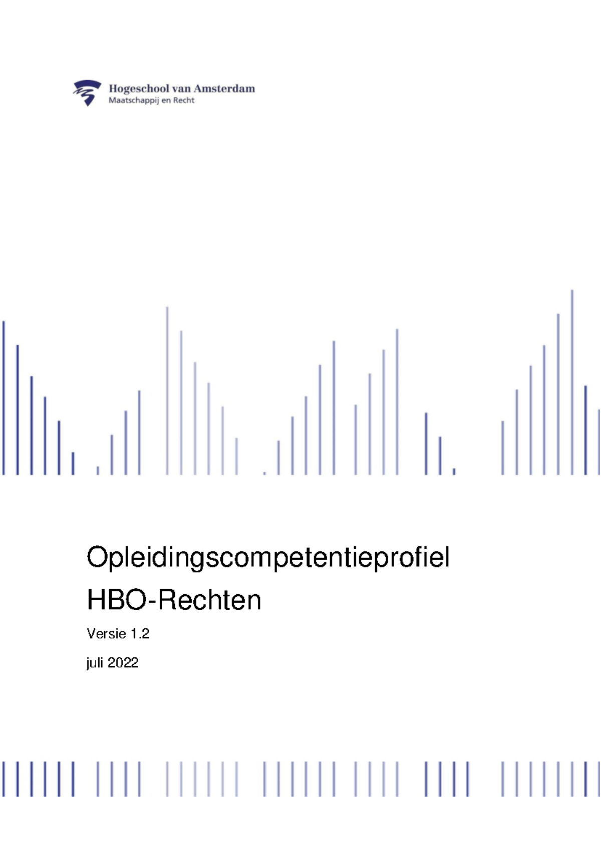 Opleidingscompetentieprofiel HBO-Rechten versie 1 - juli 2022 ...
