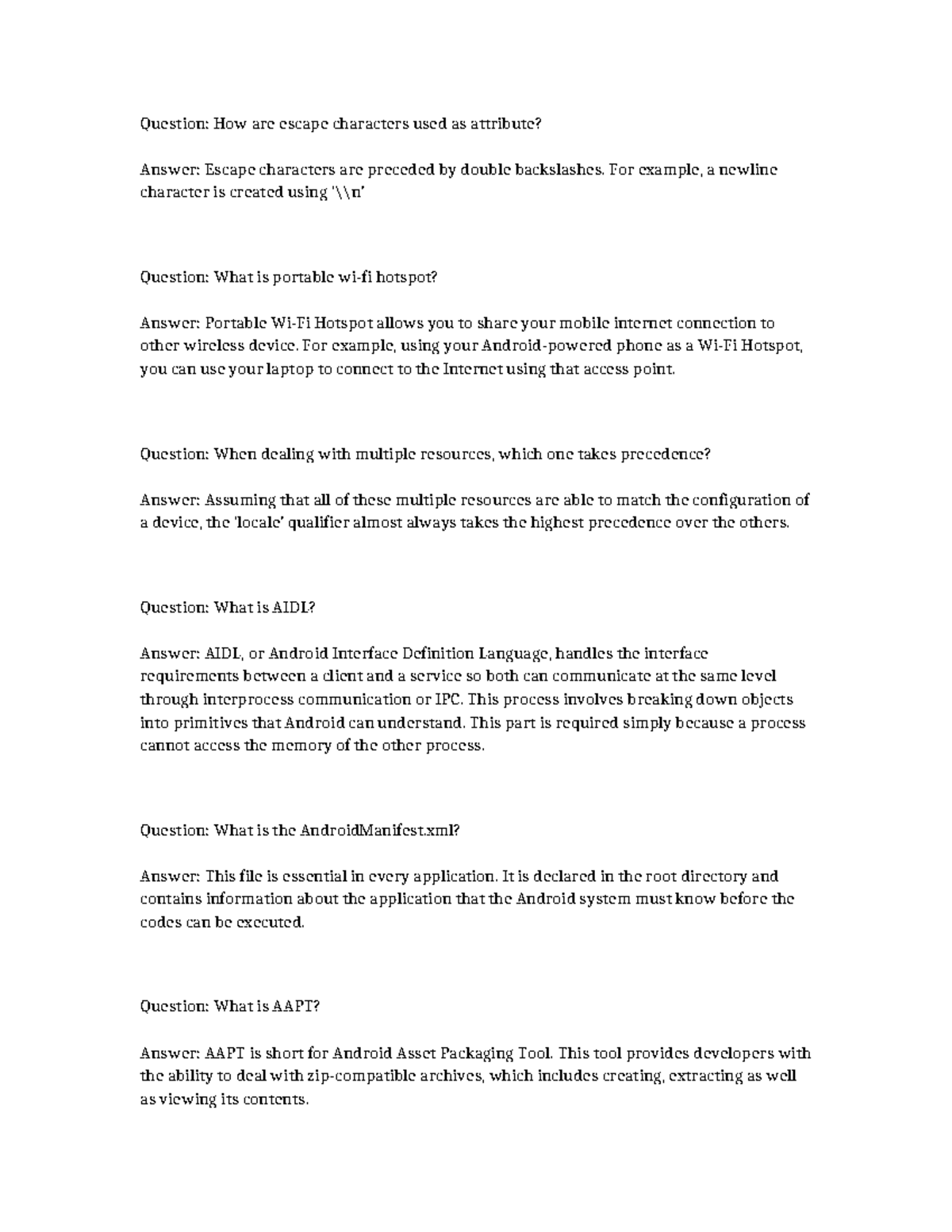 Jerroll unplug antithesism - Question: How are escape characters used ...
