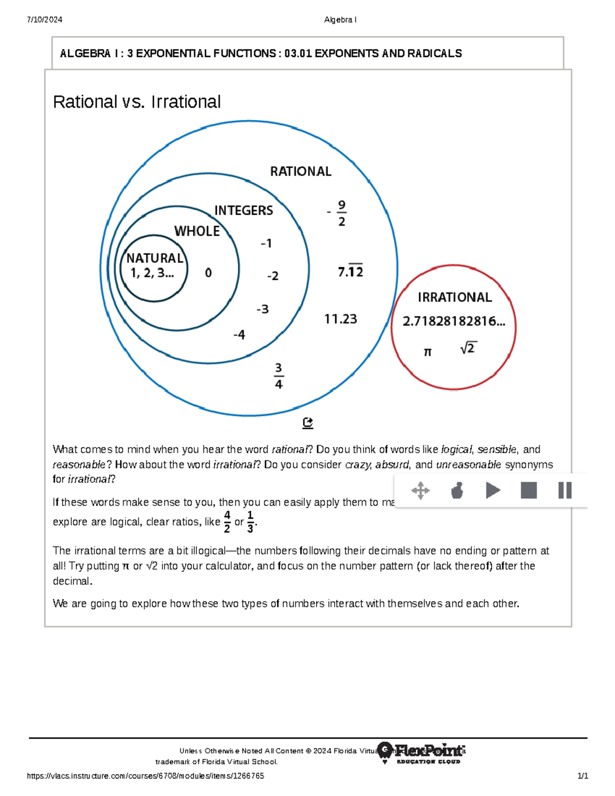power or exponent indicates the number of times a number needs to be ...