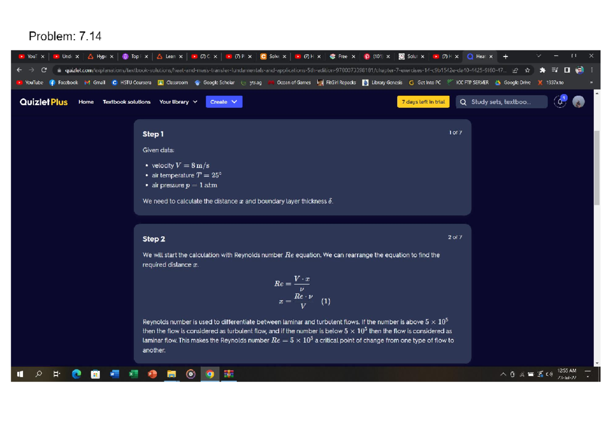 Hmt Assignment Solution Mechanical Studocu