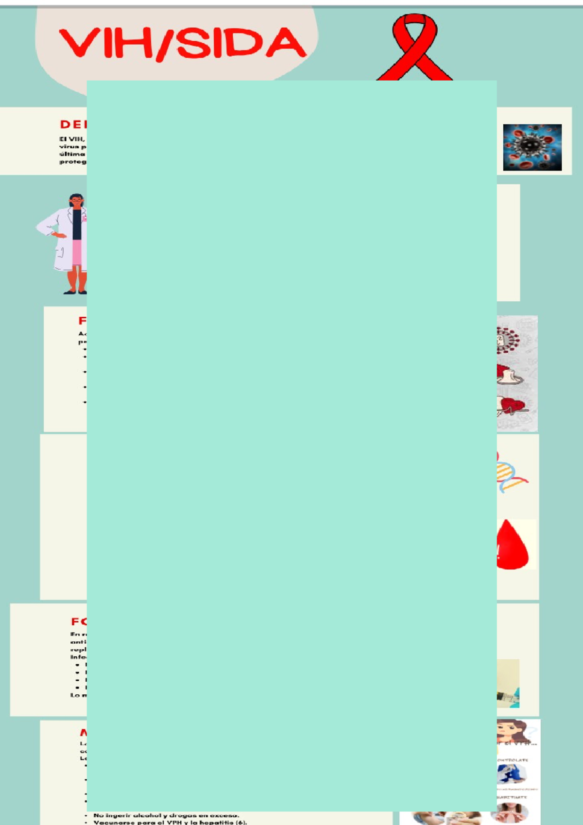 Trabajo grupal de Biologia - REFERENCIAS: Acerca del VIH [Internet ...