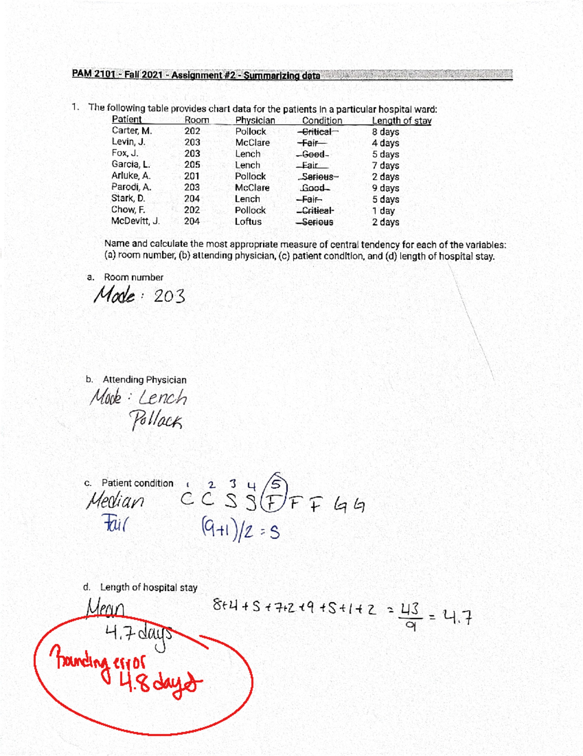 PAM 2101 Homework 2 - PAM 2101 - Studocu
