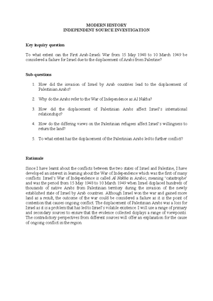 IA3 - Exemplar - Essay - 171634 Modern History 2019 v1. IA3 high-level ...