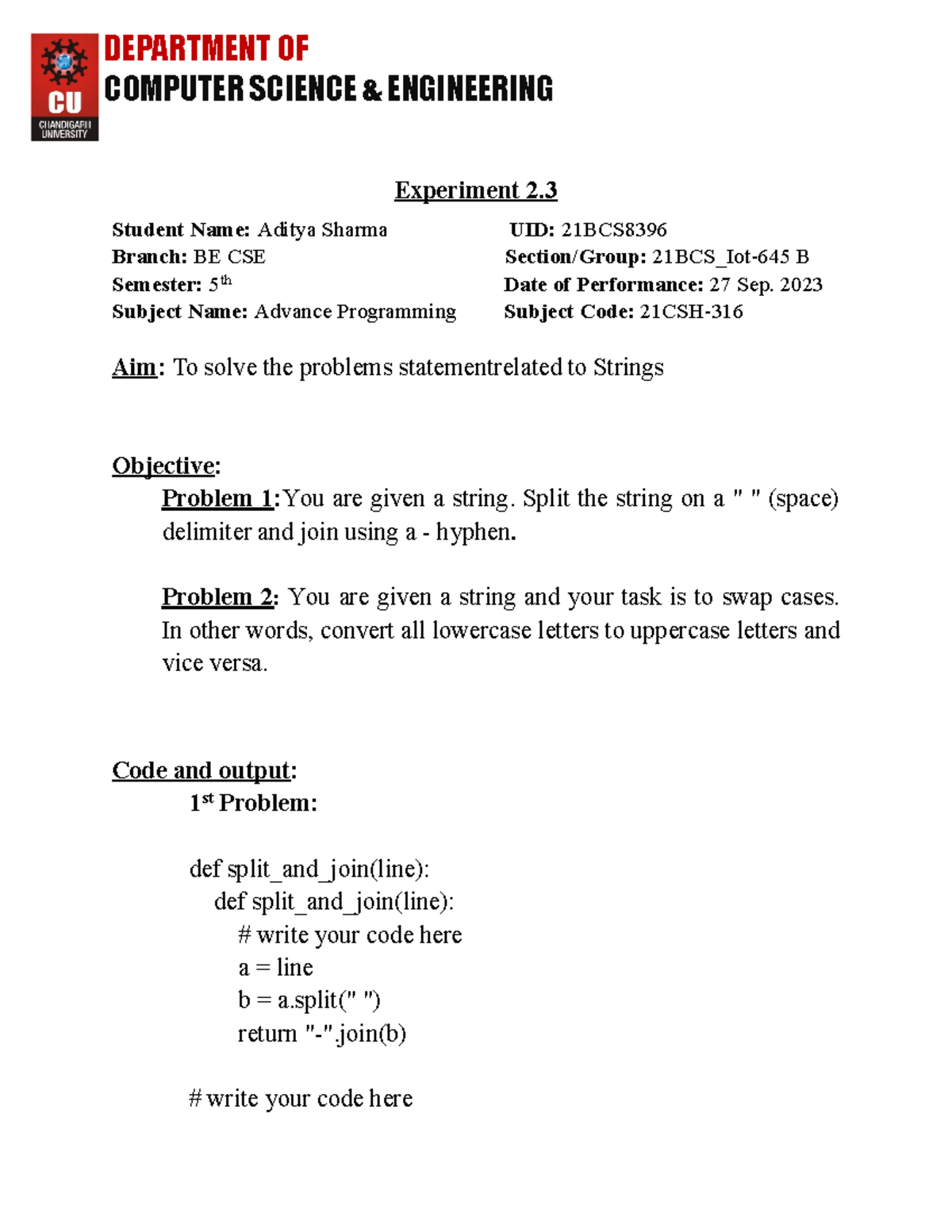 AP 2 - ! "#$ % &'()*+ - Studocu