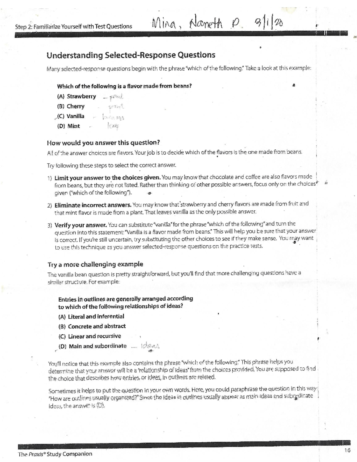 Scan Understanding questions and answer test - Educational Technology ...