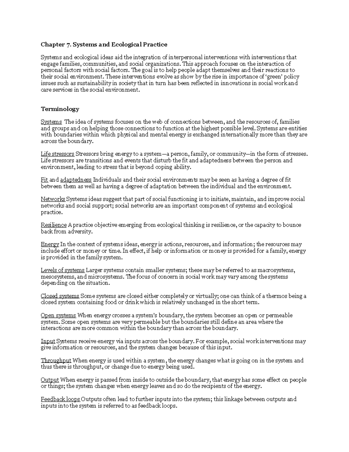 C07 Final Systems - This is in the science and technology society ...