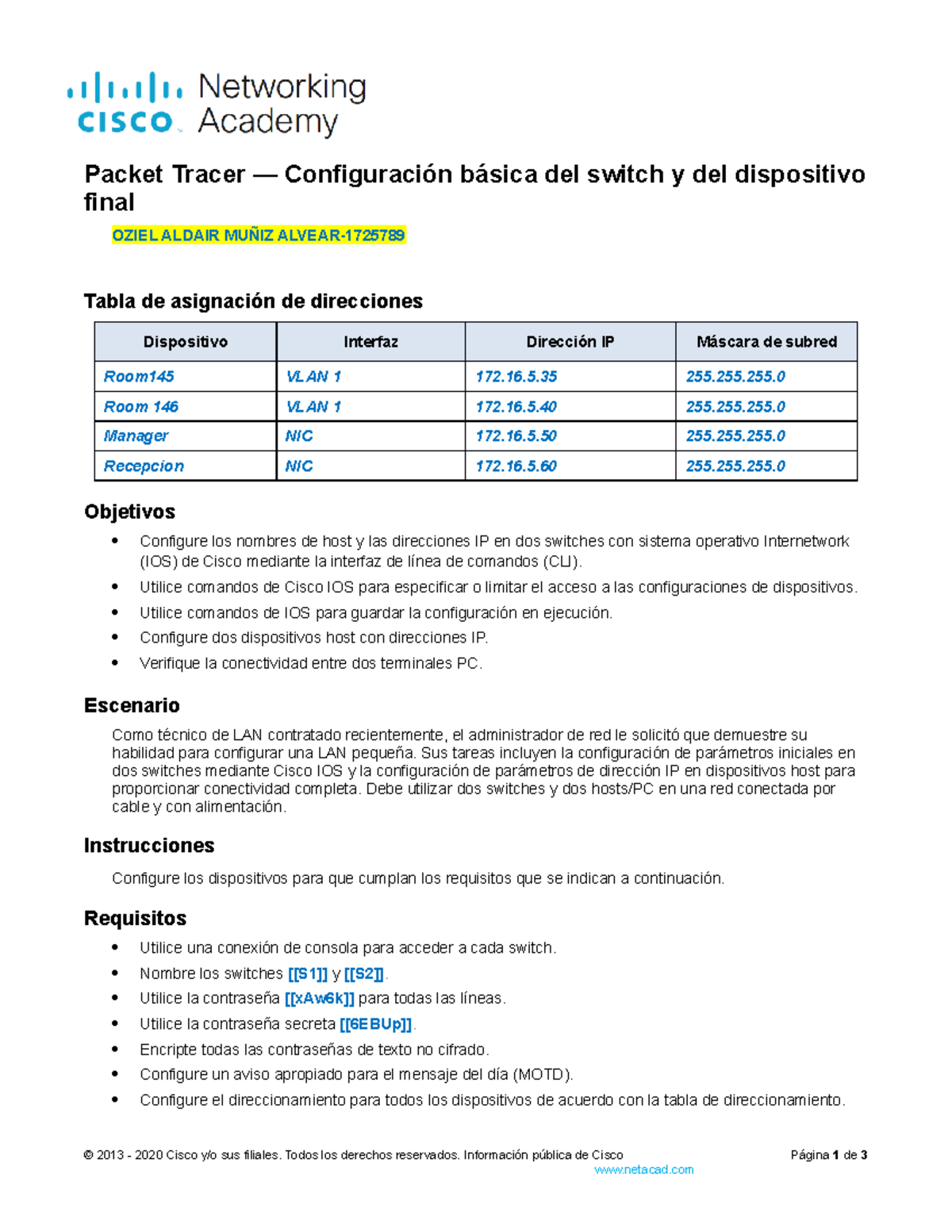2 9 1 Packet Tracer Basic Switch And End Device Configuration 2 9 1