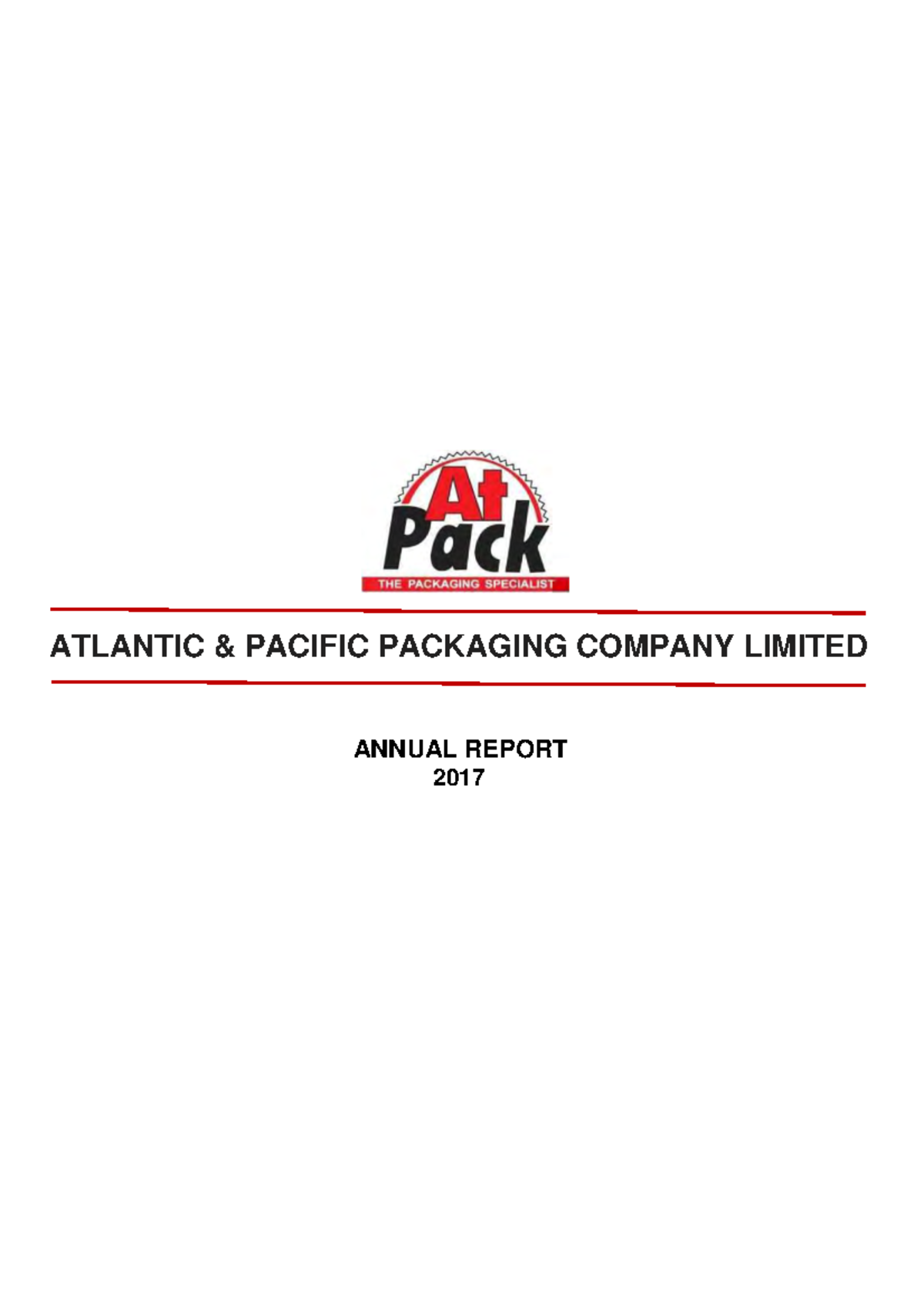 Atpak Financial 2017 - Reference materials - ATLANTIC & PACIFIC ...