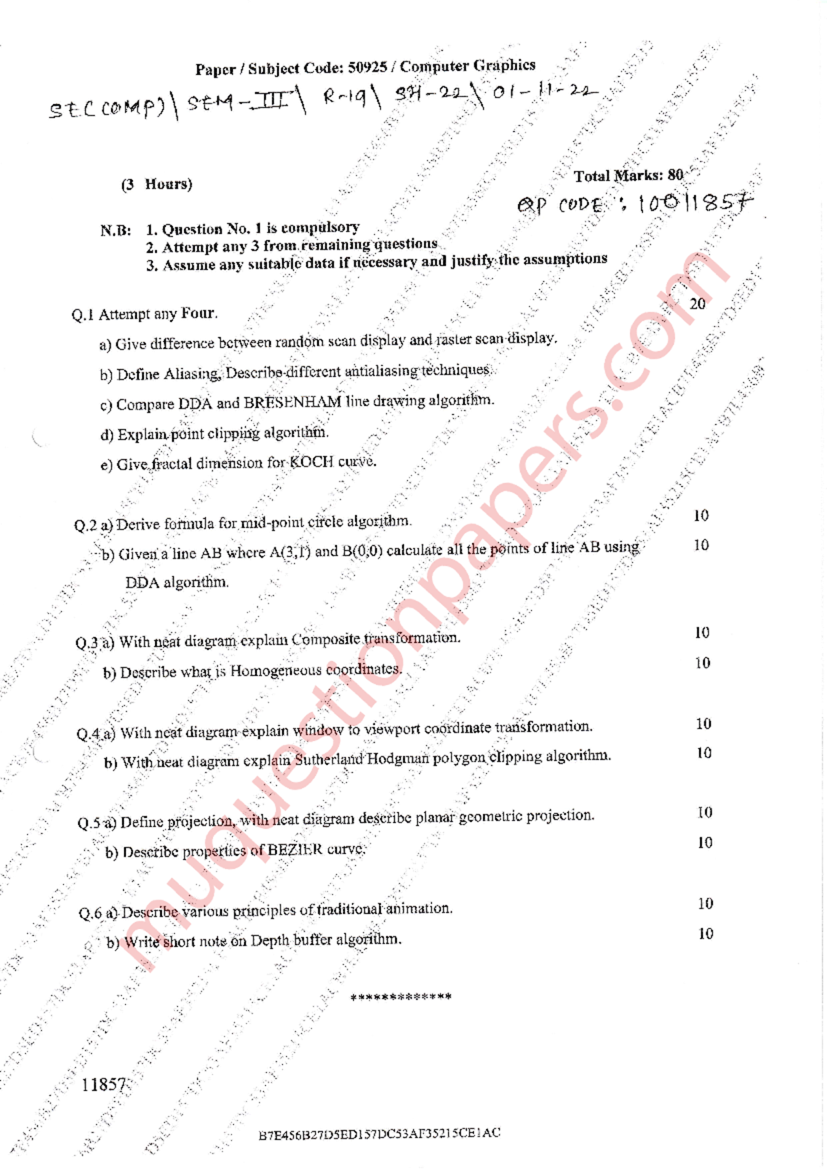 Be computer-engineering semester-3 2022 december computer-graphicsrev-2019-c-scheme - Studocu