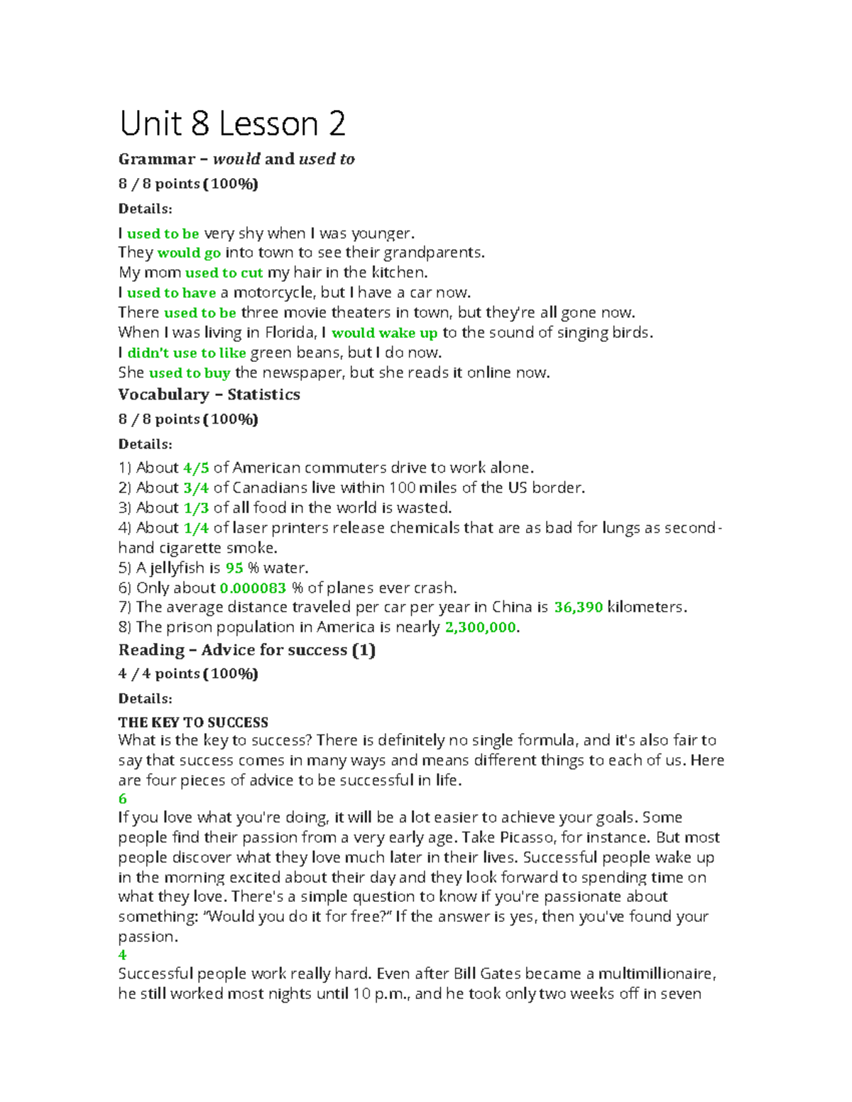 cyb3rh0mwork Unidad 8 Leccion 2 del h3lbling intermedio - Unit 8 Lesson ...