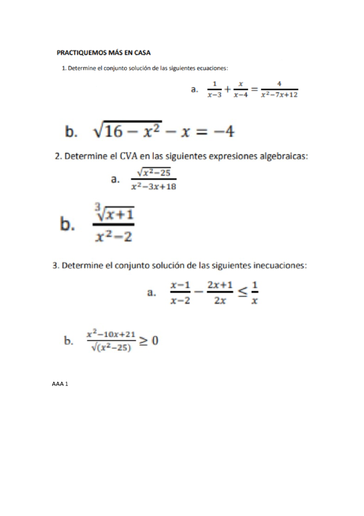Problremasdelprotafolio - Matemática Básica - AAA Evaluación AAA AAA AAA - Studocu