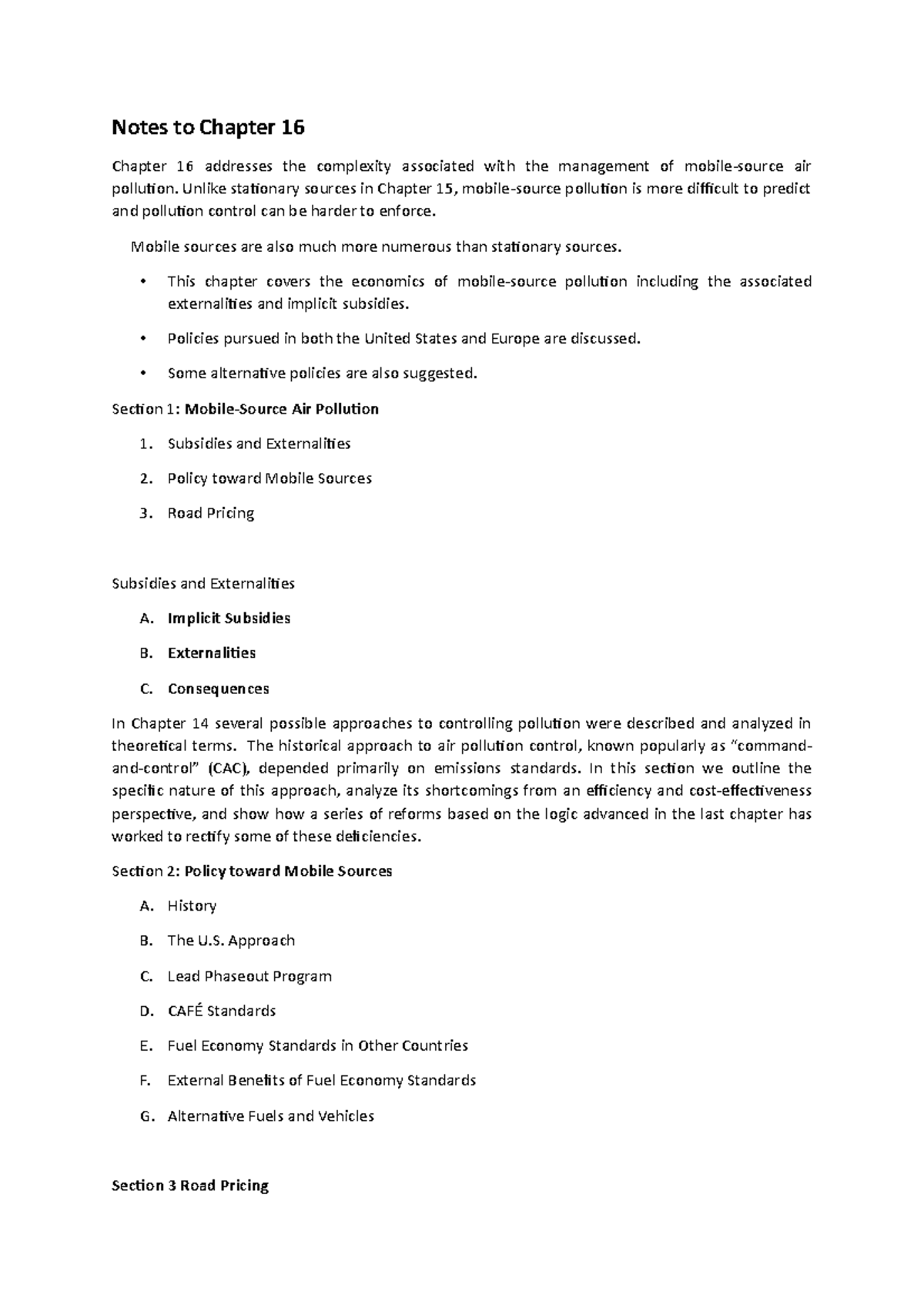 16 Notes to Chapter 16 - During these investigations we gained a number ...