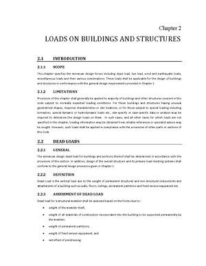 Beam Load Calculation - Chapter 2 Basic structural concepts and material properties This chapter ...