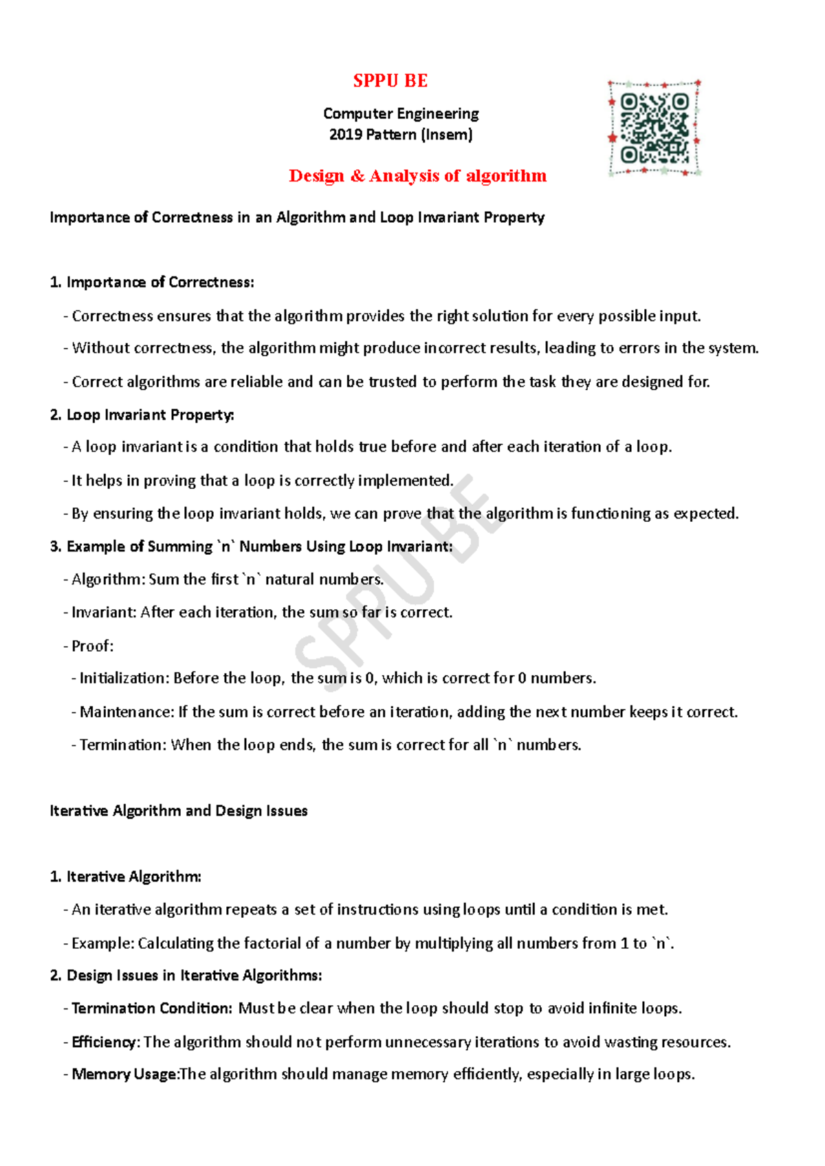 Daas solved 2019 - Summary Computer Engineering - SPPU BE Computer ...