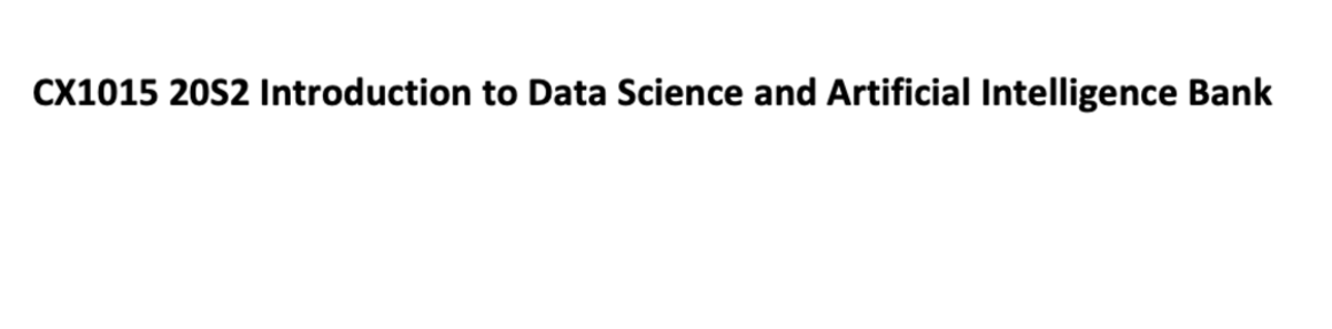 Dsai past ca - Summary Intro To Data Science And AI - = = 1- 41% ' 0. It. = SC PM DP PF EA SD ...