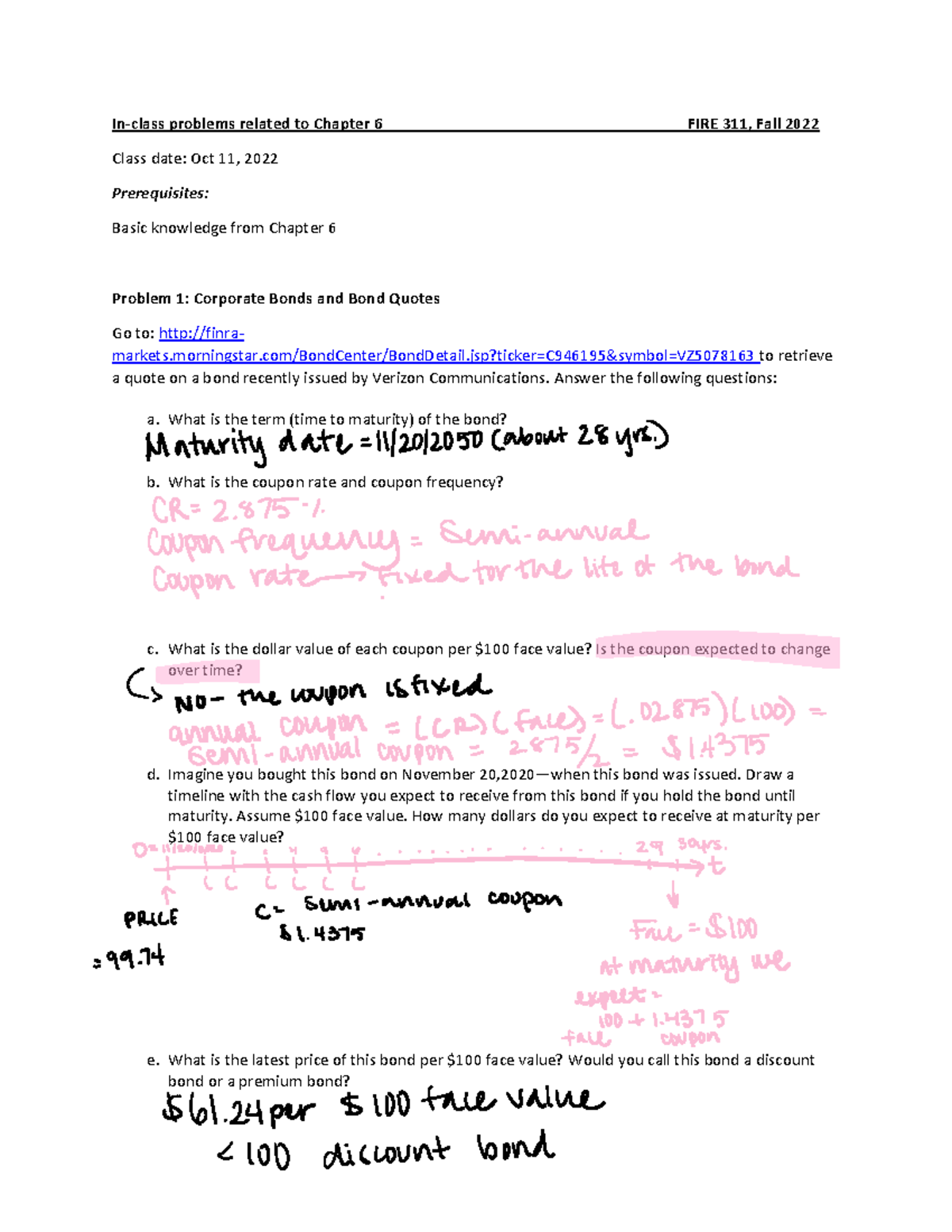 Class Oct 11 problems Ch 6 - In-class problems related to Chapter 6 ...
