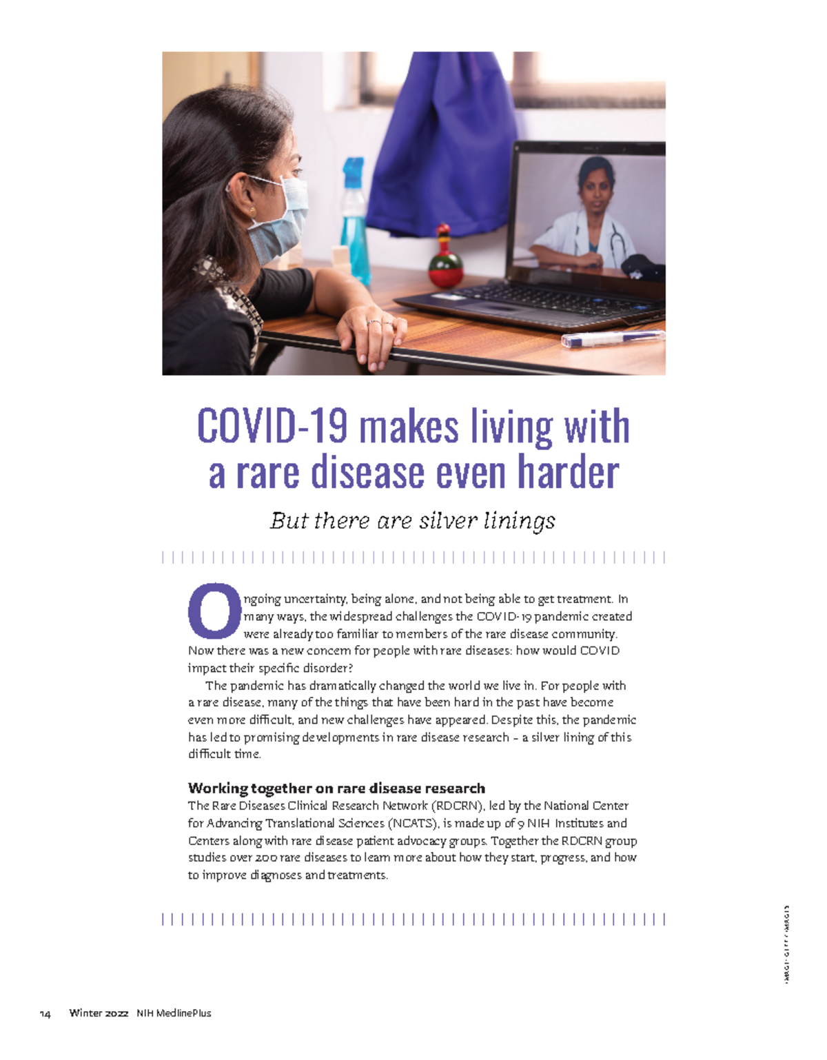 NIH Medline Plus Magazine Winter 2022 covid 19 - 14 Winter 2022 NIH ...
