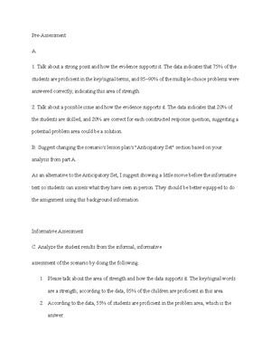 Determining Impact ON Learners - A. Choose three classroom videos to view from the attached ...