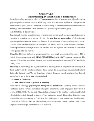 Inclusiveness Chapter 3 - handout - Chapter Three Identification and ...