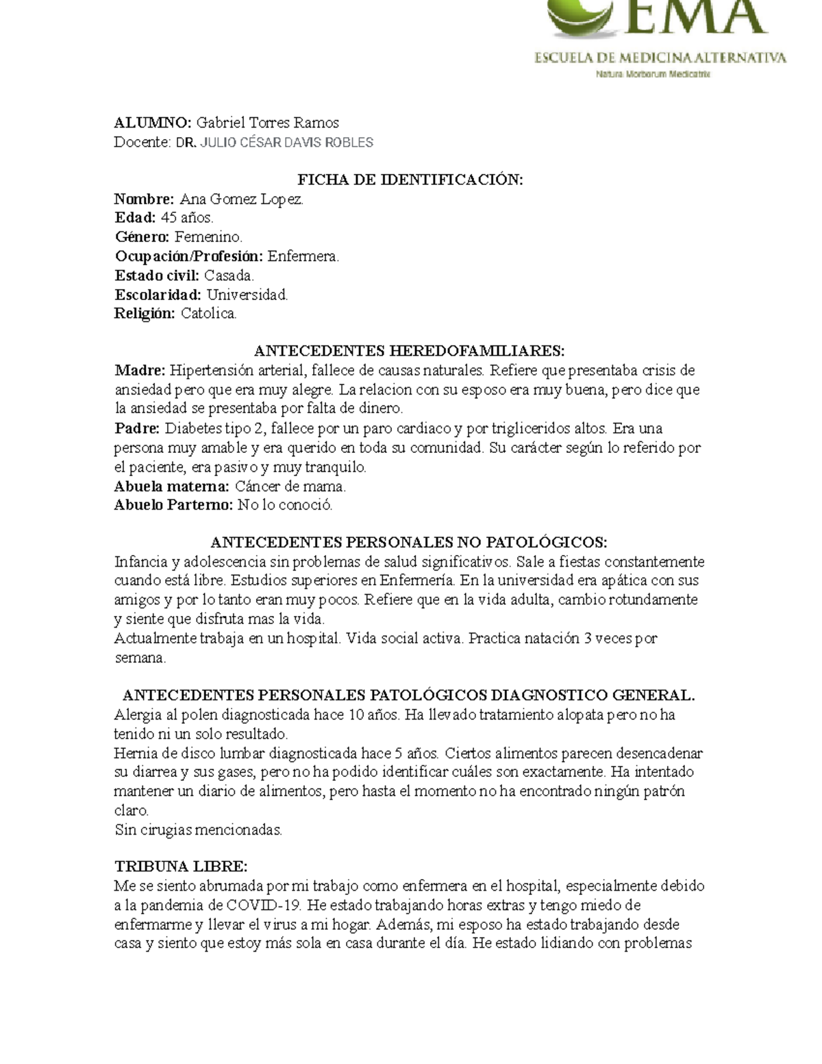 Gabriel Torres-2 - jk kl kmkkk - Auditing and Assurance Services: an ...
