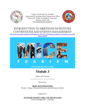 Philippine GEO Module 1 ok - Colegio de San Antonio de Padua Supervised by Lasallian School ...