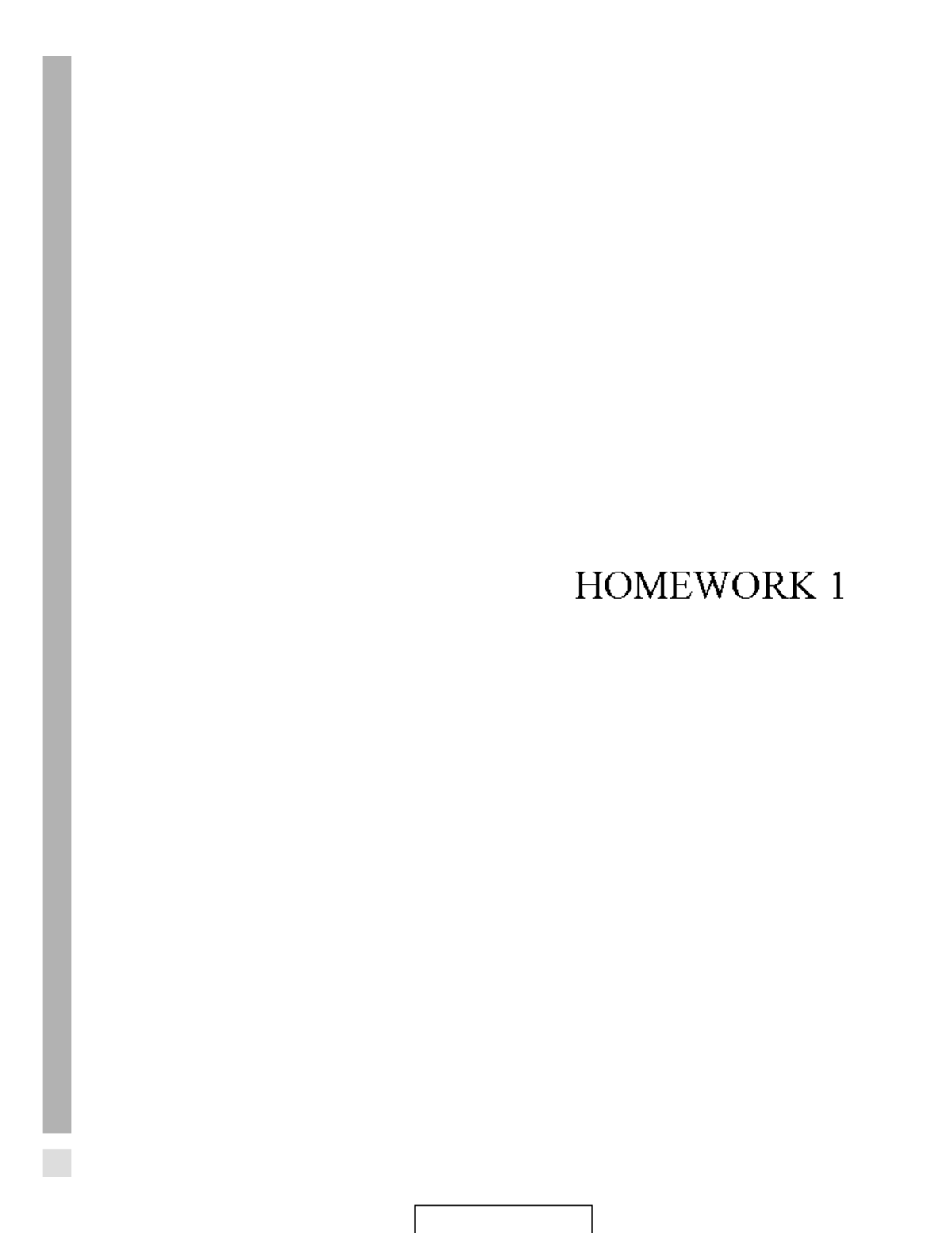 HW1 - hw1 - HOMEWORK September 18, 2023 HW Chapter 1 1.) In the early 1990s, the TQM (Total ...