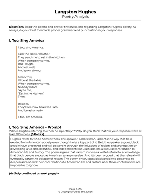 Copy of Response Sheet for A Raisin in the Sun ACT 1 scene 1 - A Raisin ...