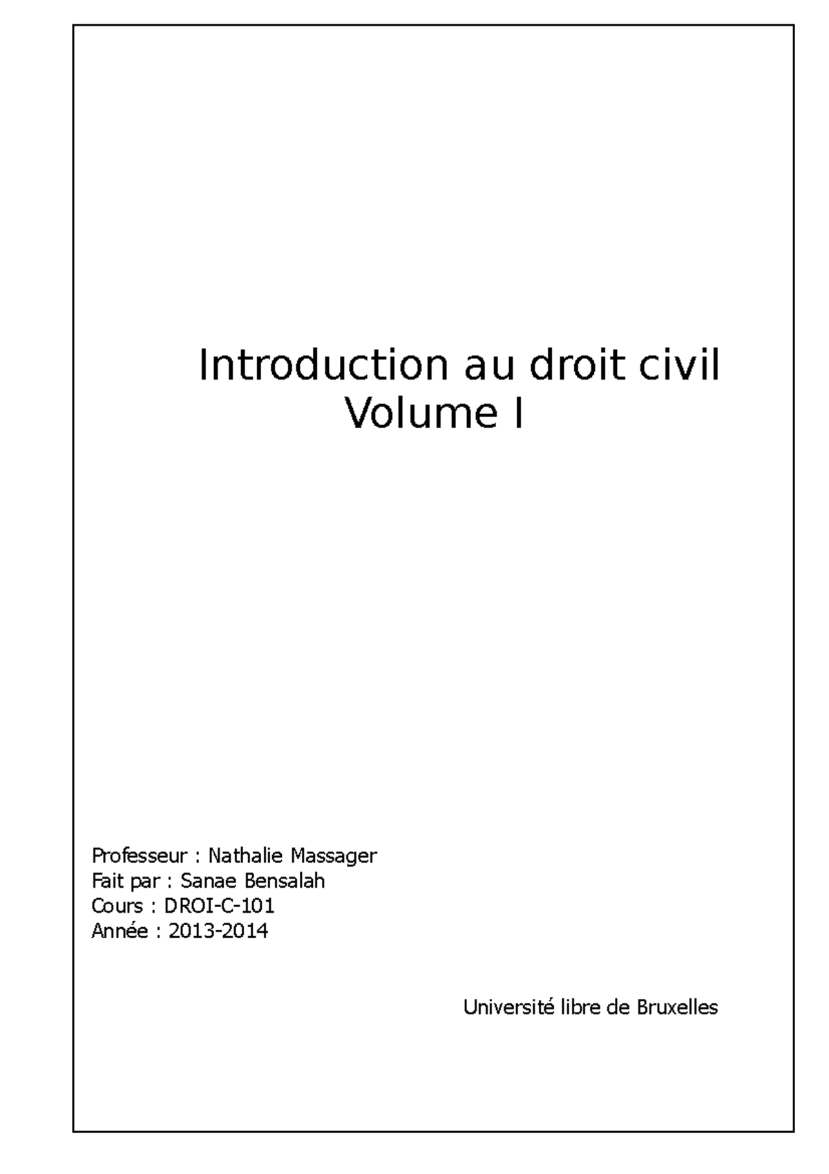 Résumé - résumé schématique de droit civil privé (droit des personnes ...
