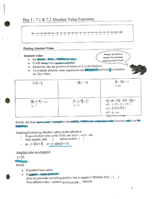 Mathematics - Grade: 11 - High School - Canada - Studocu