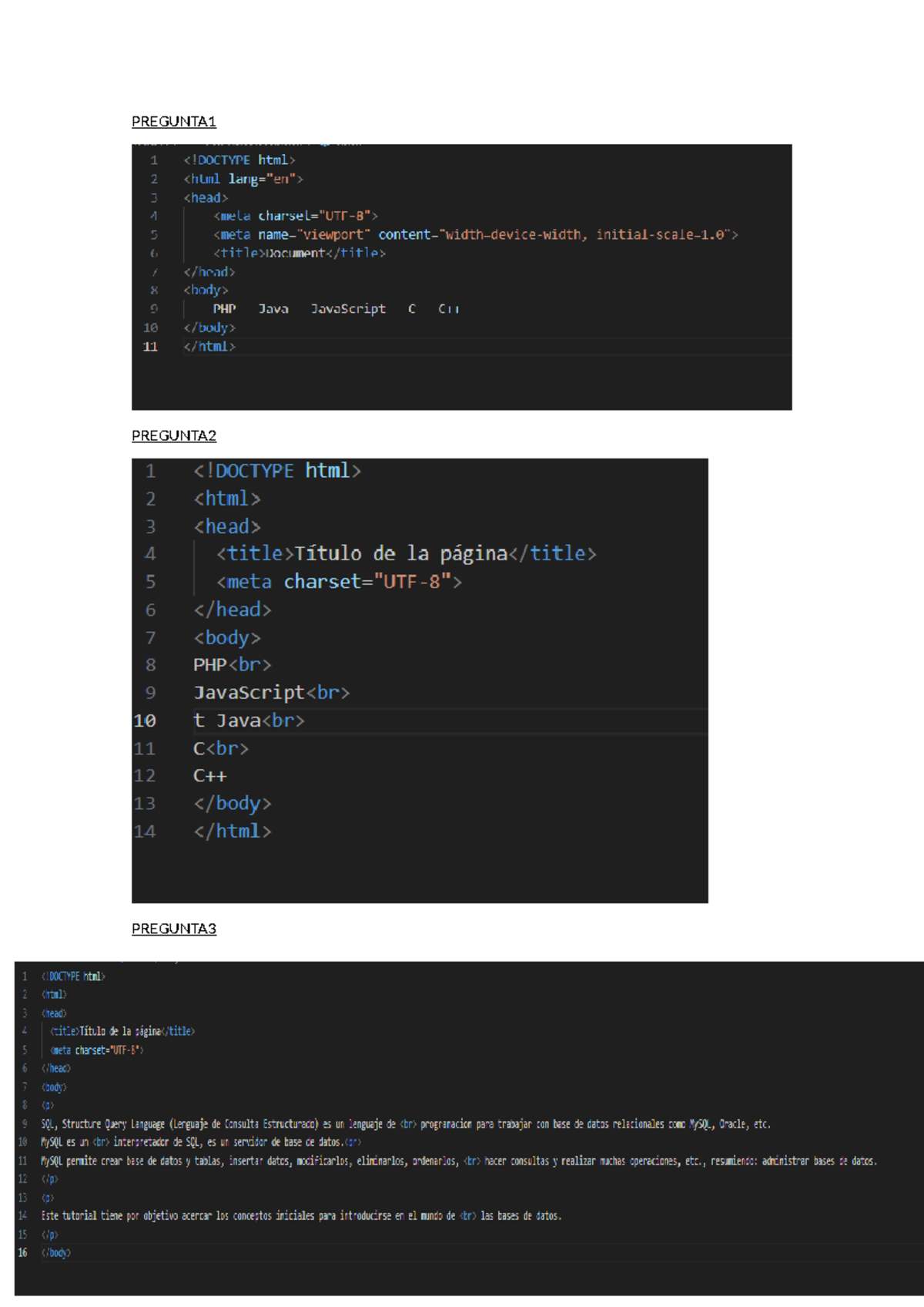 Tarea - PREGUNTA PREGUNTA PREGUNTA PREGUNTA - Studocu