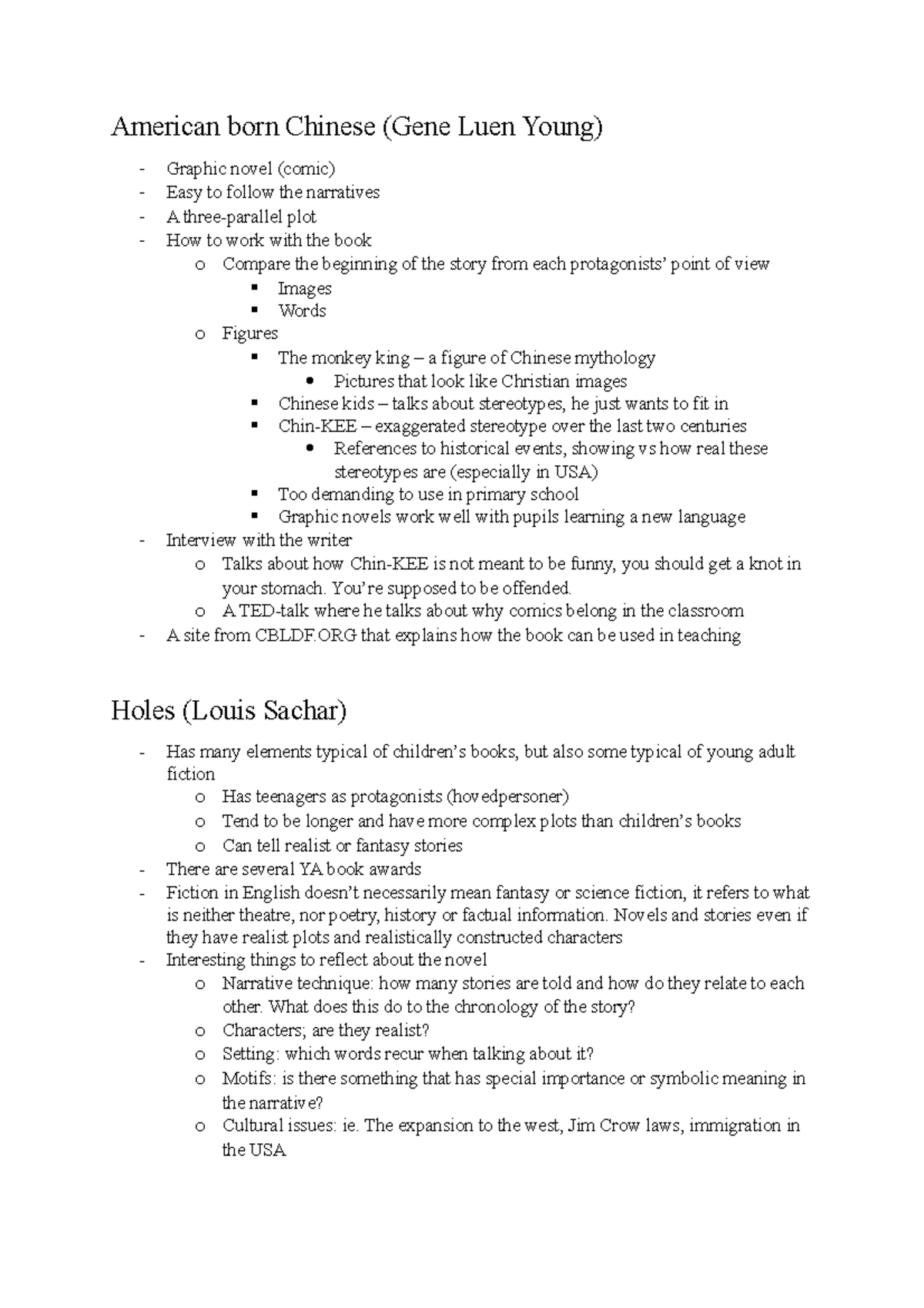 Literature KK-ENG8102-1 22V Språklæring og muntlig kommunikasjon ...