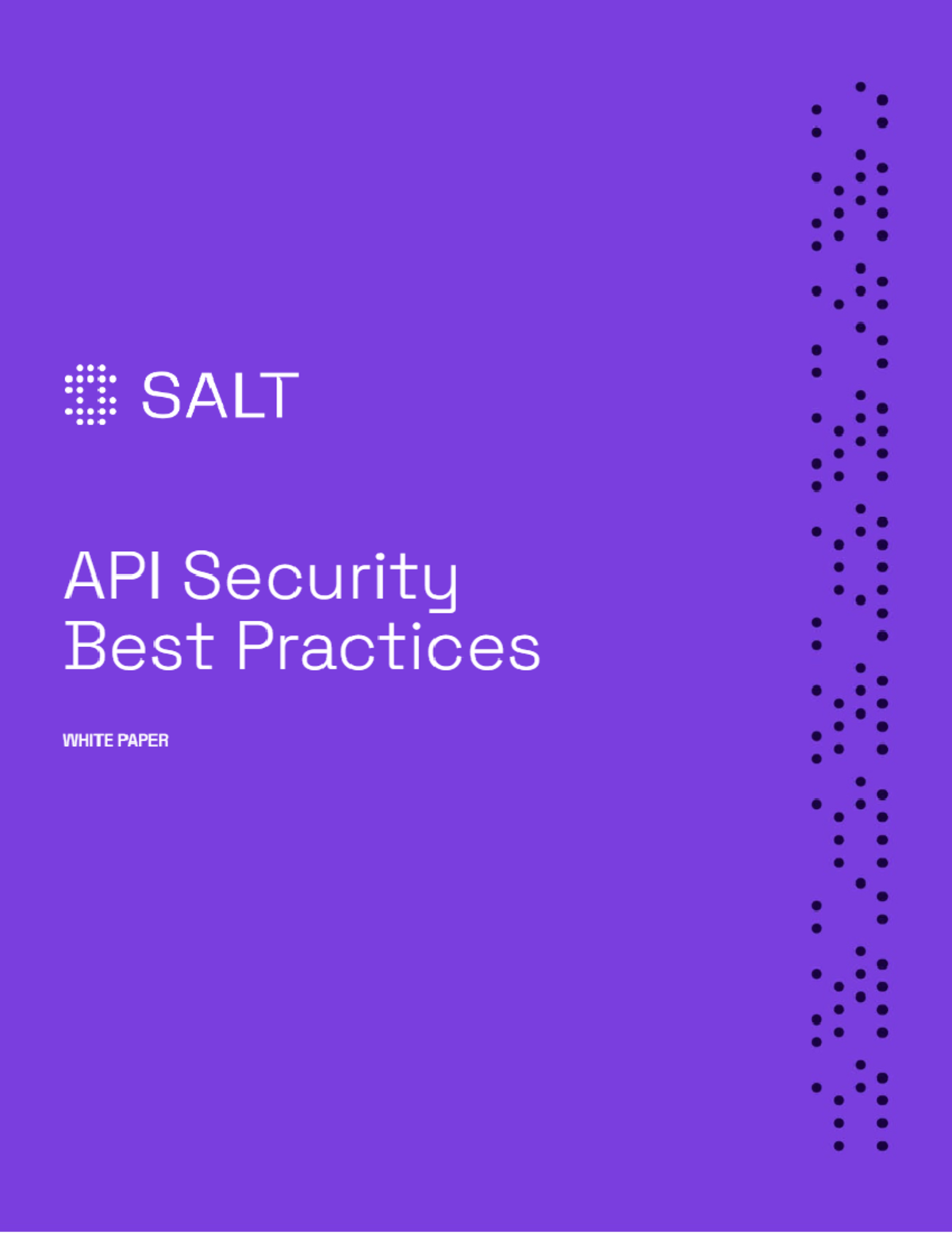 SALT API Security Best Practices - part of API design and mocking that ...