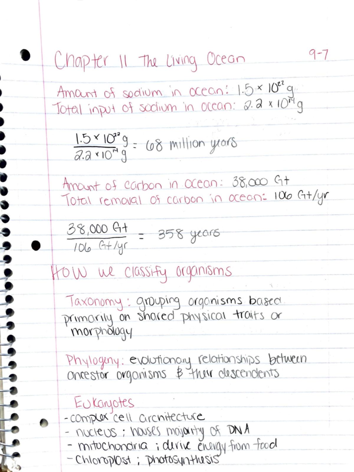 Chapter 11, The Living Ocean - • \ ()10~iU \l W u10 C)ceon 9 ...