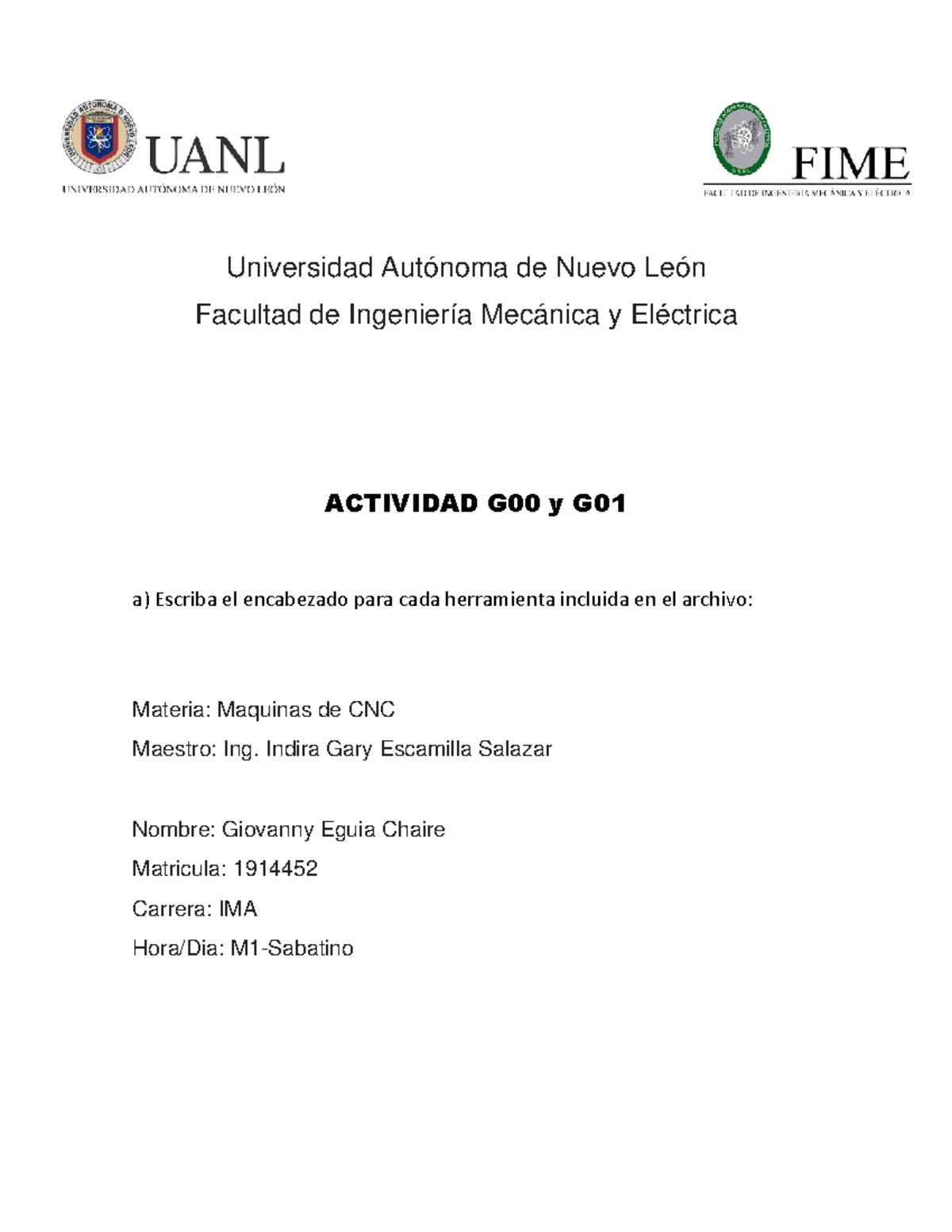 CNC-G00 y G01 - codigos g00 y g01 de una pieza - Máquinas De Cnc Y ...