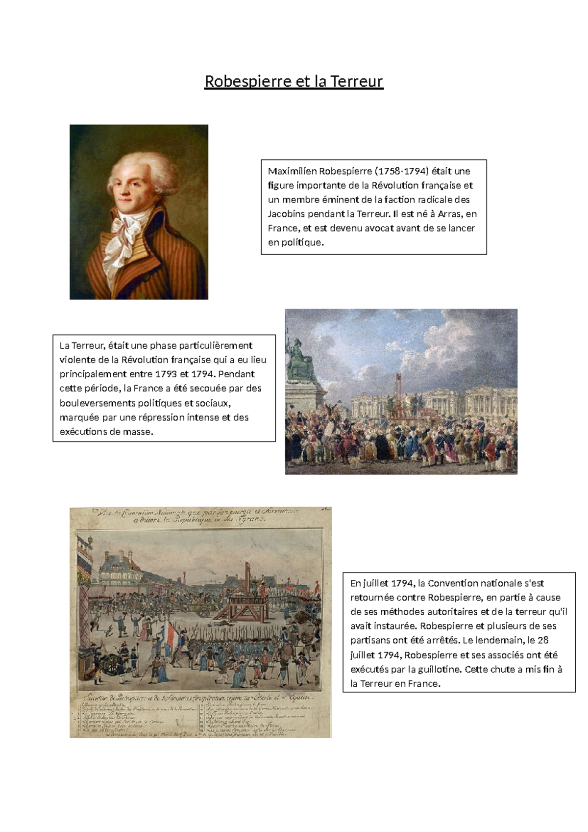 Exposé Sur Robespierre: Pourquoi Robespierre Est Il Célèbre – VYJSBI