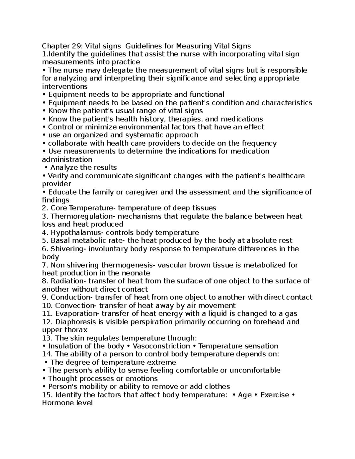 Vitals - 473 Table 29-2) • Oral i. Advantage: easily accessible ...